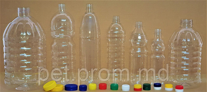 ПЭТ бутылка в ассортименте, колпачки (крышки) и ручки для ПЭТ бутылки ...