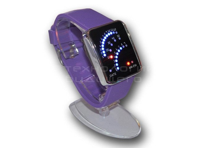 Часы светодиодные LED Watch - Бинарные, 29 светодиодов. (ID#73361 ...